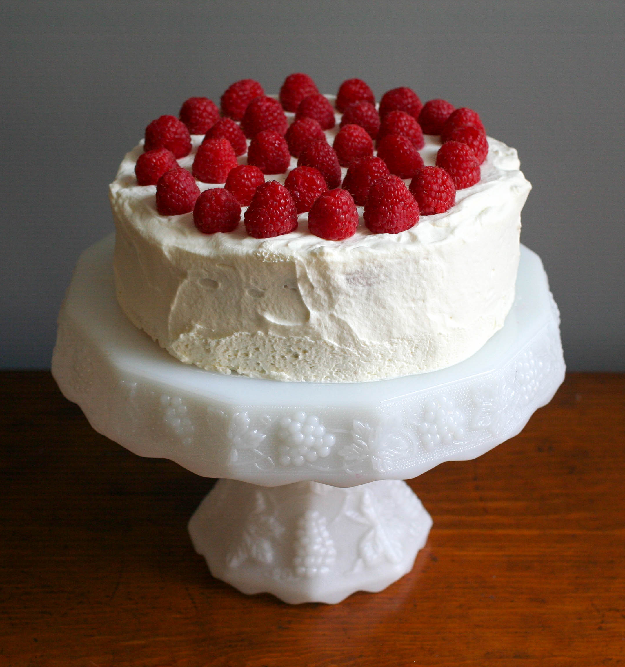 Bløtkake : Raspberry Cream Cake – Festive Food Project